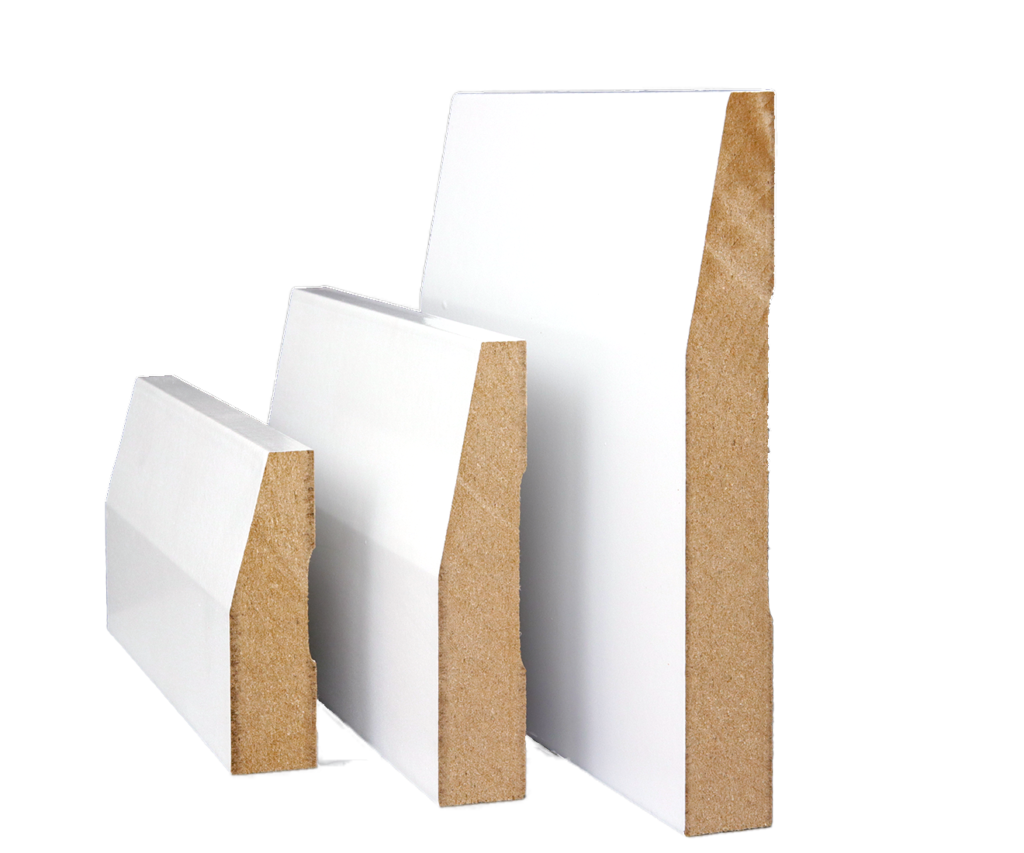 Half Splay - Painted MDF Skirting Boards - DIY Just Skirting