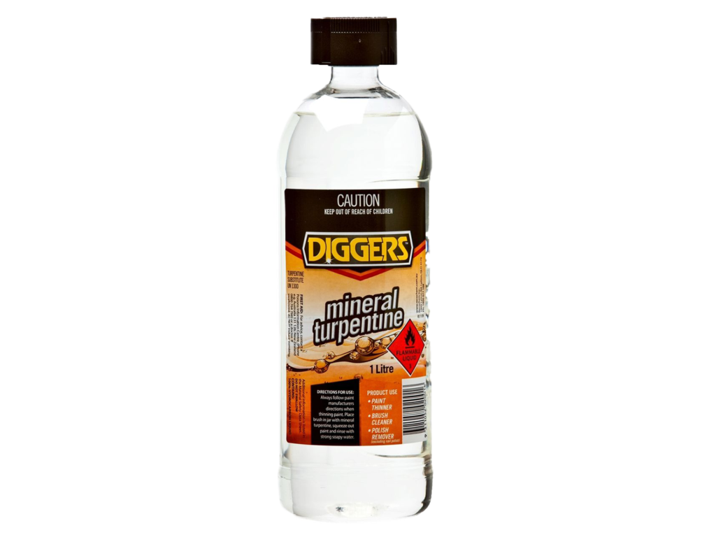 Mineral Turpentine - 1L - DIY Just Skirting