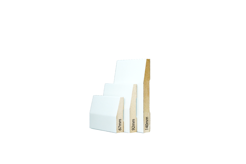 Half Splay - Painted MDF Skirting Boards - DIY Just Skirting